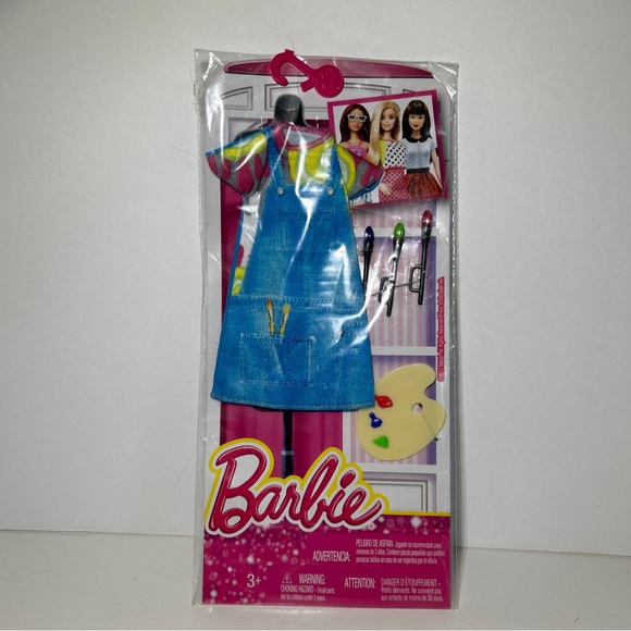 Barbie | Toys | Barbie Fashions Painting Pretty Artist Barbie Doll ...